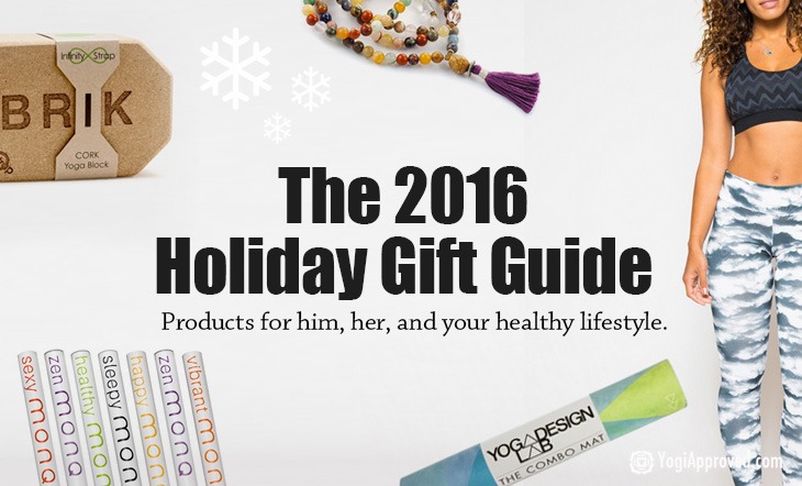 Our 2016 Holiday Gift Guide for Yogis & a $4,000 Giveaway!