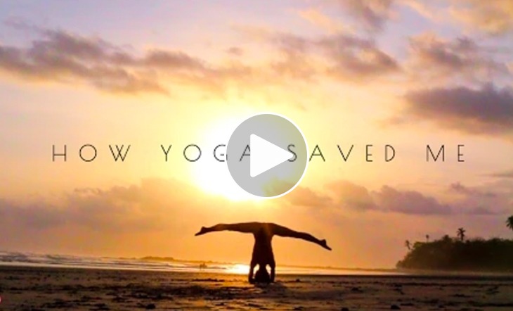This Sunset Yoga Flow Will Inspire You to Be More + Do Less (Video)